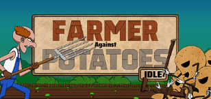 Farmer Against Potatoes Idle
